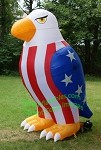American Bald Eagle Patriotic Inflatable