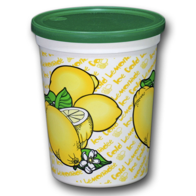 16 Oz Lemonade Plastic Drink Cups