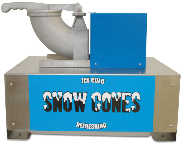 Commercial Snow Cone Machines - Shaved Ice Machine- Standard Concession ...