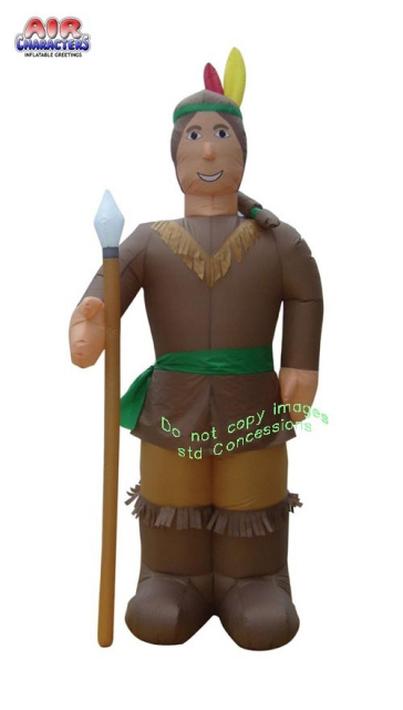 American Indian Thanksgiving Airblown Inflatable
