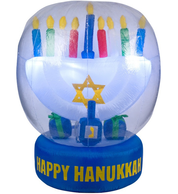 Hanukkah Globe Ariblown Inflatable - 2019 Hanukkah Inflatable