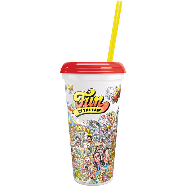 32 oz Fun At The Fair Clear Drink Cup