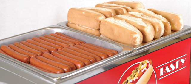 Commercial Hot Dog Machines and Steamers | Commercial Hot Dog Rollers ...