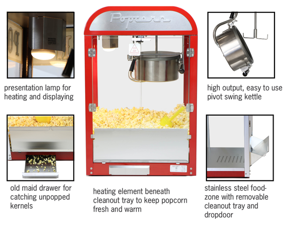 Commercial Popcorn Machines | Standard Concession Supply