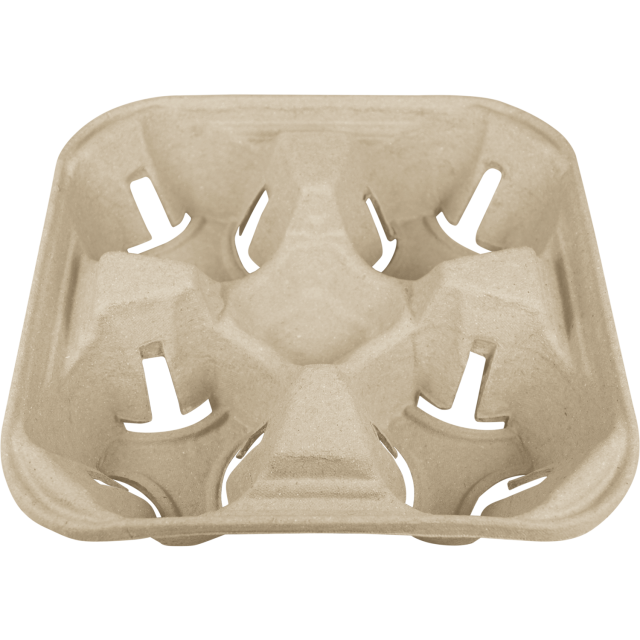 4-Cup Pulp Carry Out Tray