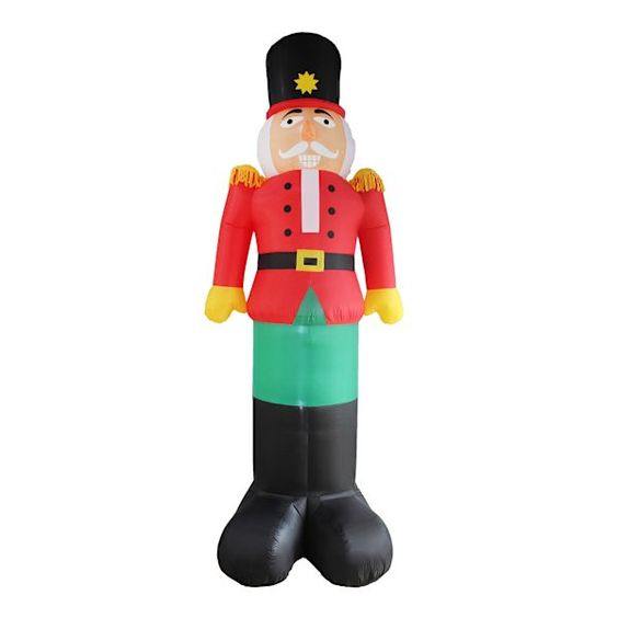 10 Foot Giant Elegant Tin Soldier Christmas Inflatable