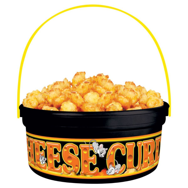 24 Oz Plastic Cheese Curds Buckets